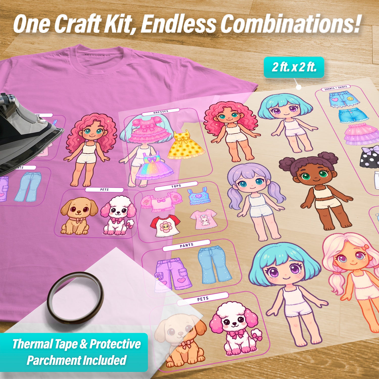 Dolls Pressables Kit