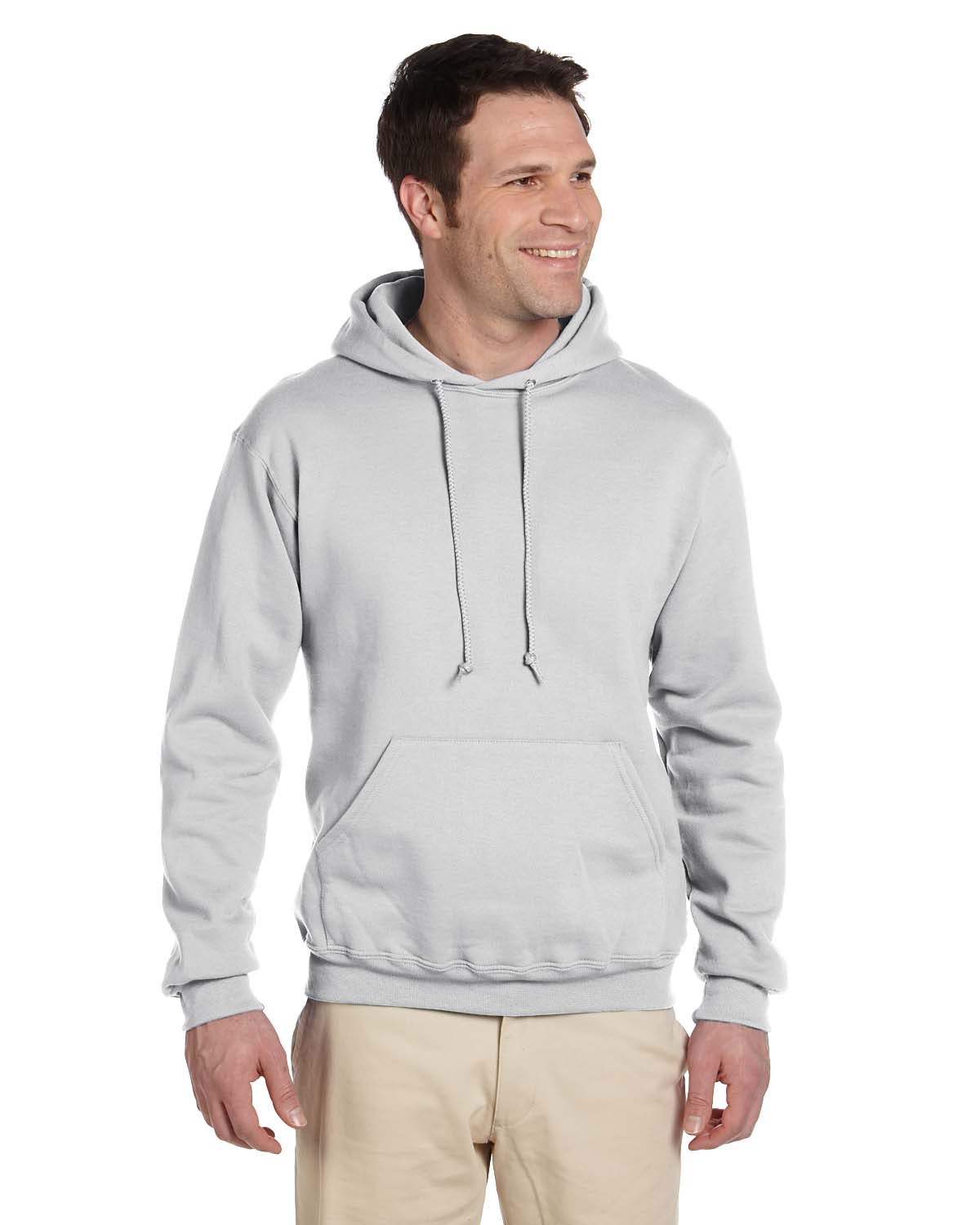 Jerzees 4997 Super Sweats Fleece Hooded Sweatshirt