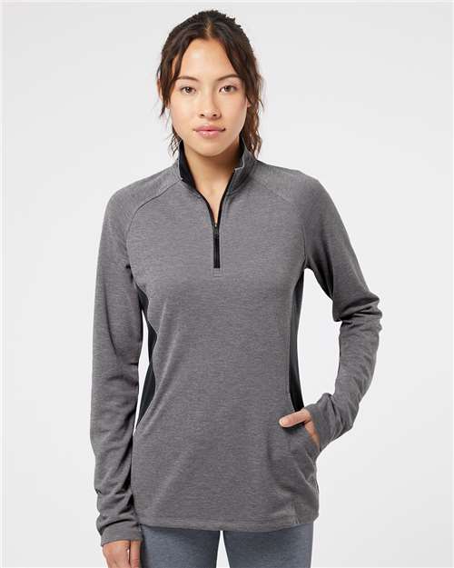 Adidas A281 Women's Lightweight Quarter-Zip Pullover