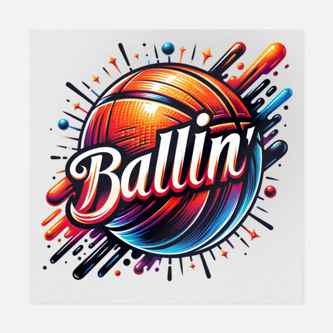 Ballin' Art | Basketball Ready-to-Press DTF Transfers