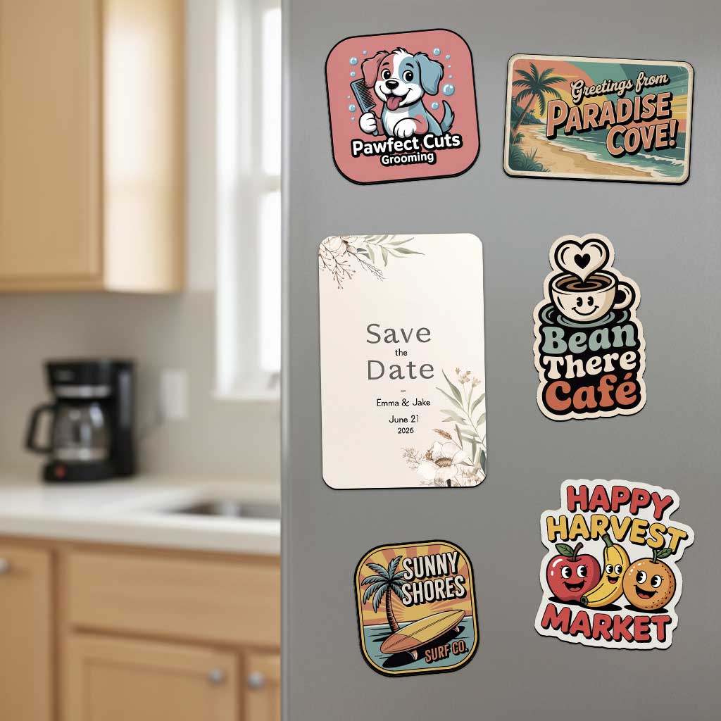 Custom Fridge Magnets | Buy Refrigerator Magnets in Bulk