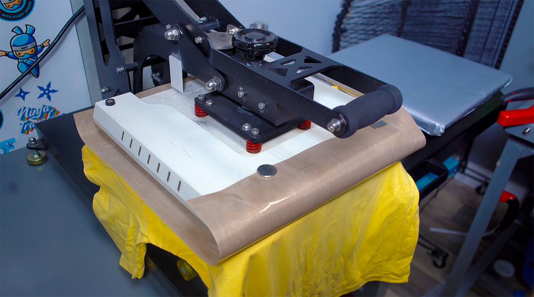 Heat Press Instructions for DTF Transfers | Ninja Transfers