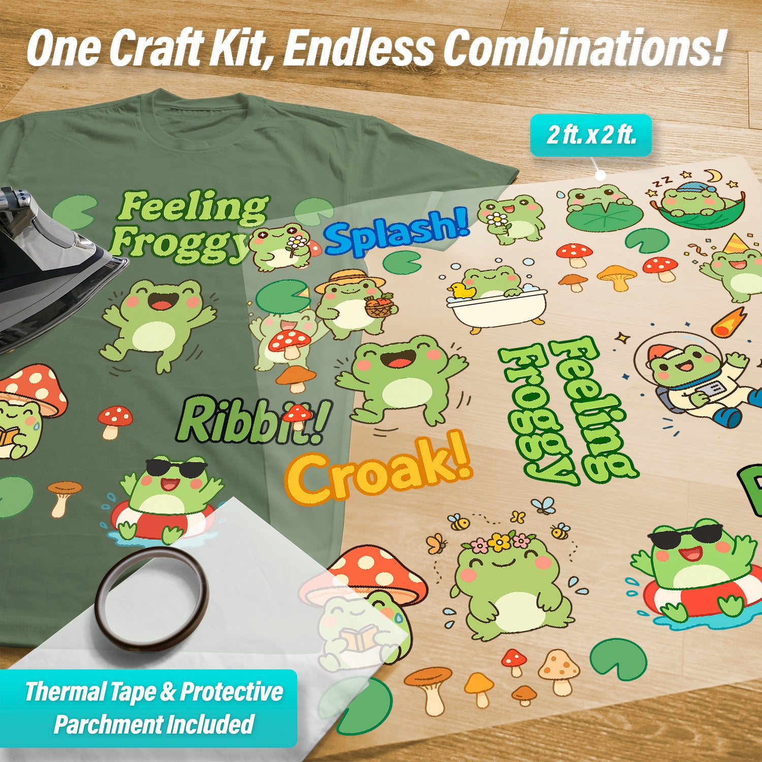 Frogs Pressables Kit