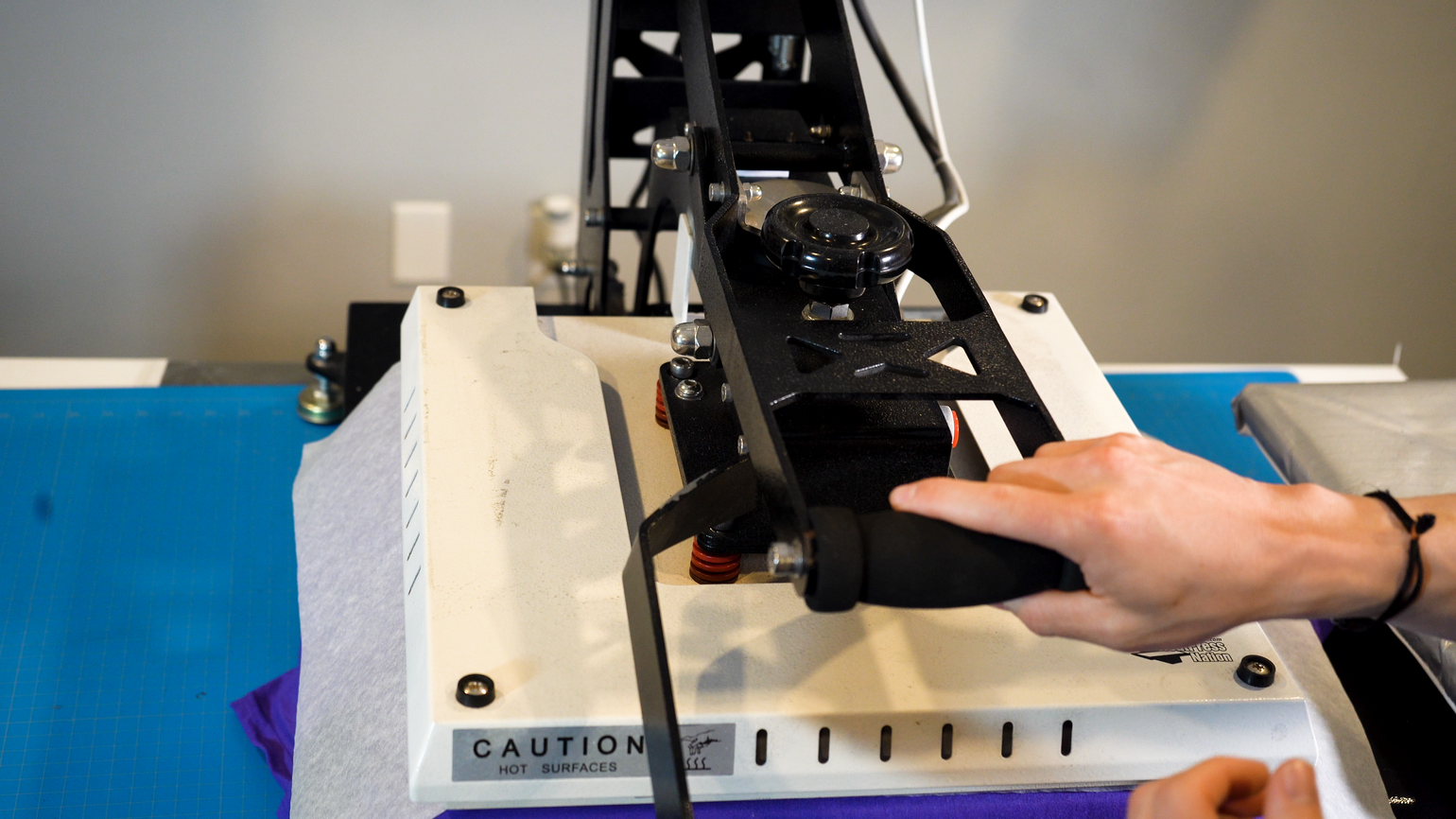 Heat Press Instructions for DTF Transfers