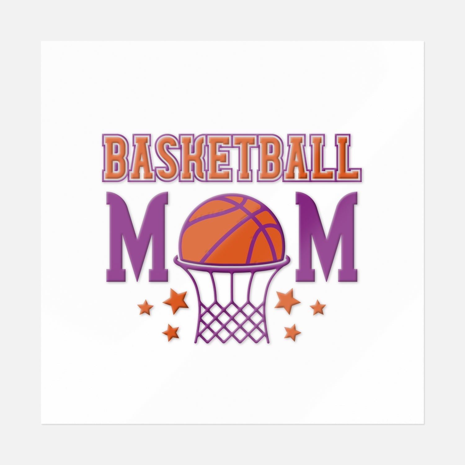 Ballin Mom Sticker | UV DTF Transfer Stickers
