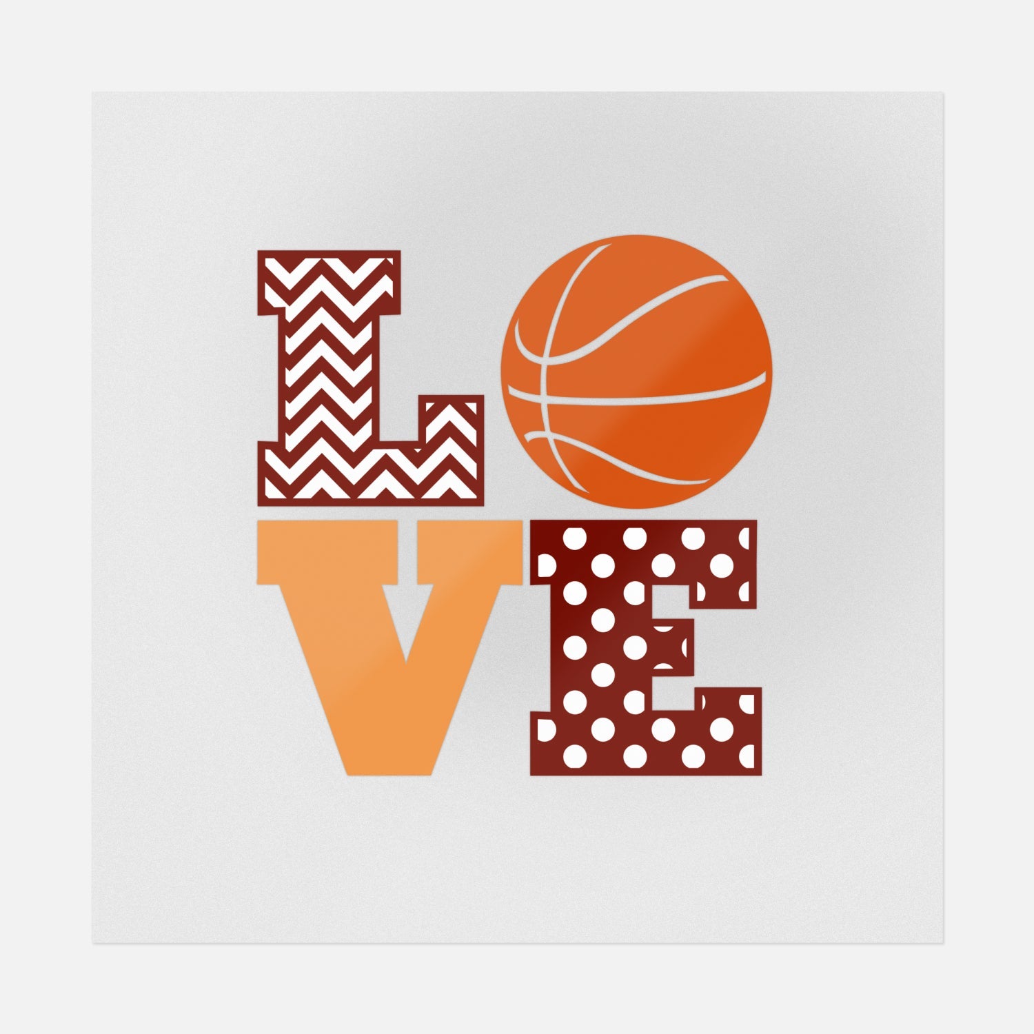 Basketball Love | Basketball Ready-to-Press DTF Transfers