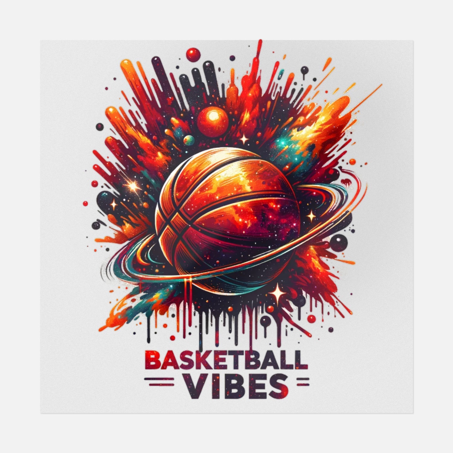 Basketball Vibes | Basketball Ready-to-Press DTF Transfers