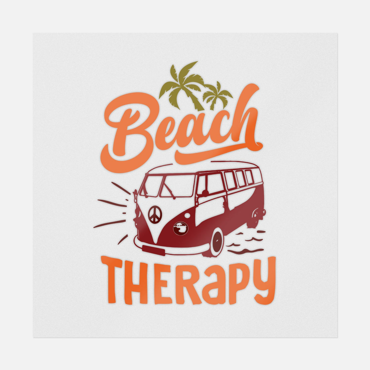 Beach Therapy | Summer Ready-to-Press DTF Transfers