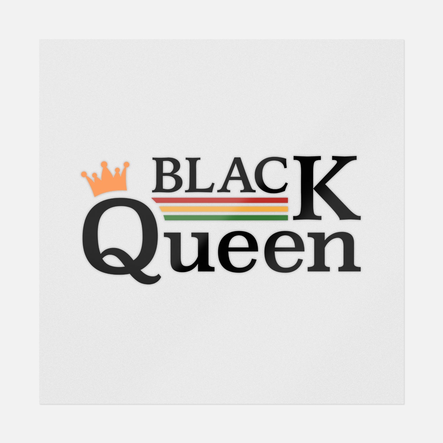 Black Queen | Black History Month Ready-to-Press DTF Transfers