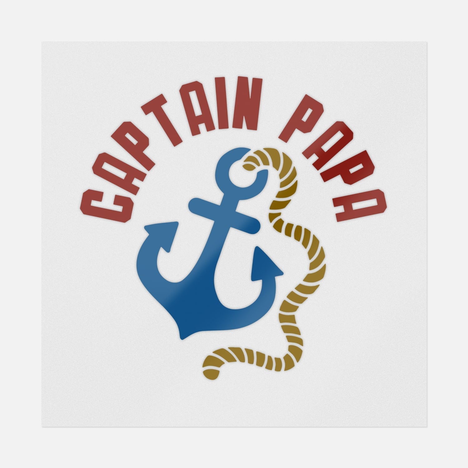 Captain Papa | Boating Ready-to-Press DTF Transfers