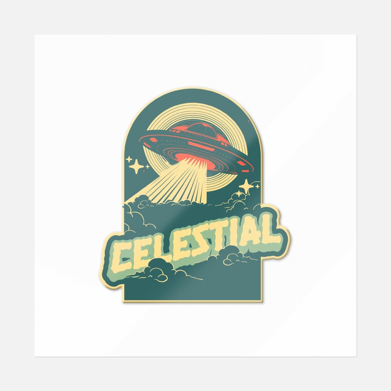 Celestial Sticker | UV DTF Transfer Stickers