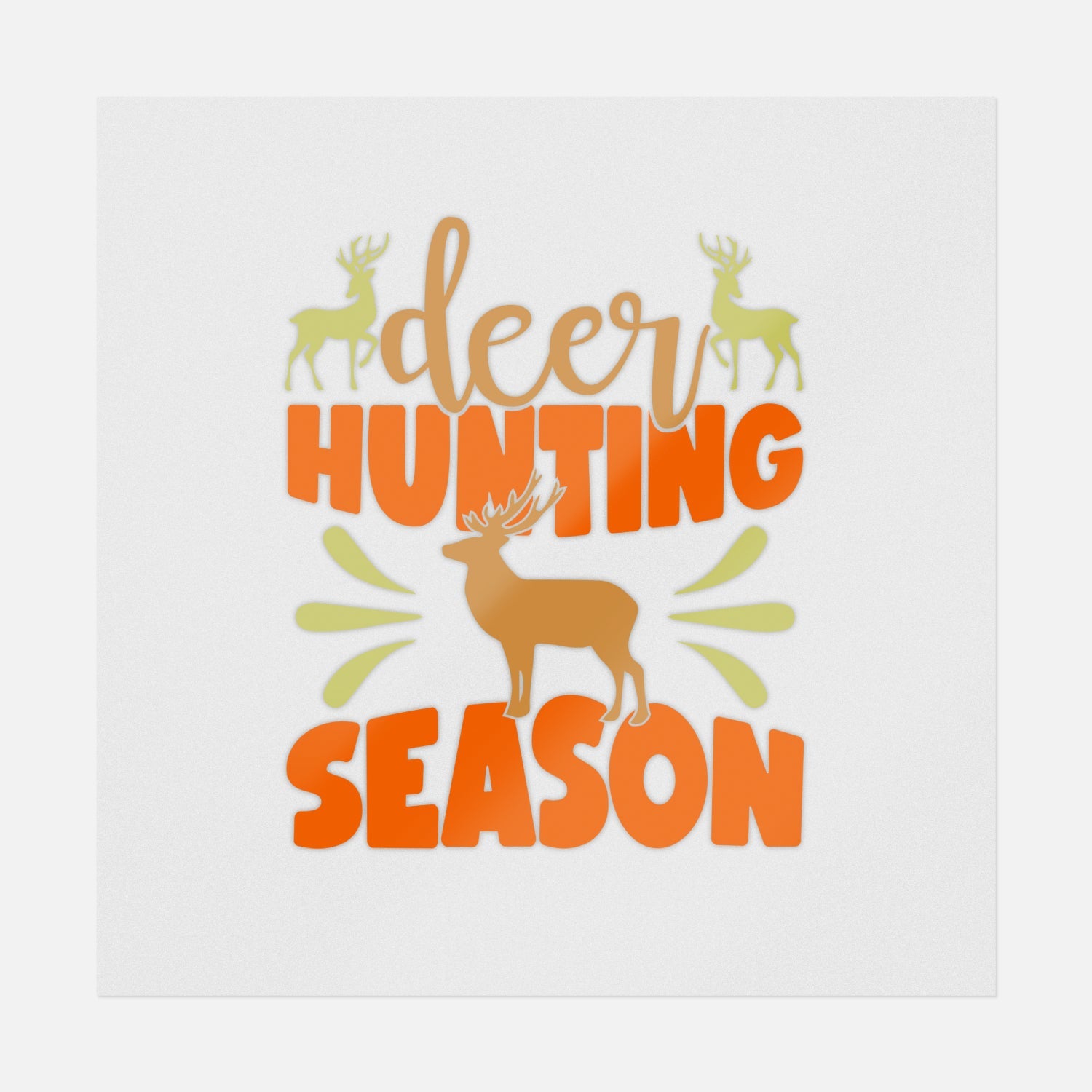 Deer Hunting | Hunting Ready-to-Press DTF Transfers