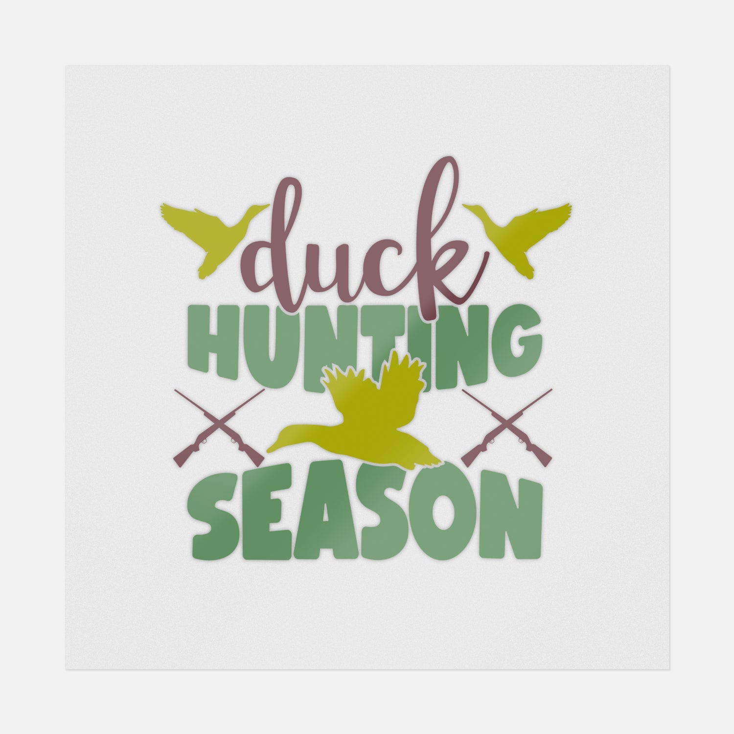 Duck Hunt | Hunting Ready-to-Press DTF Transfers