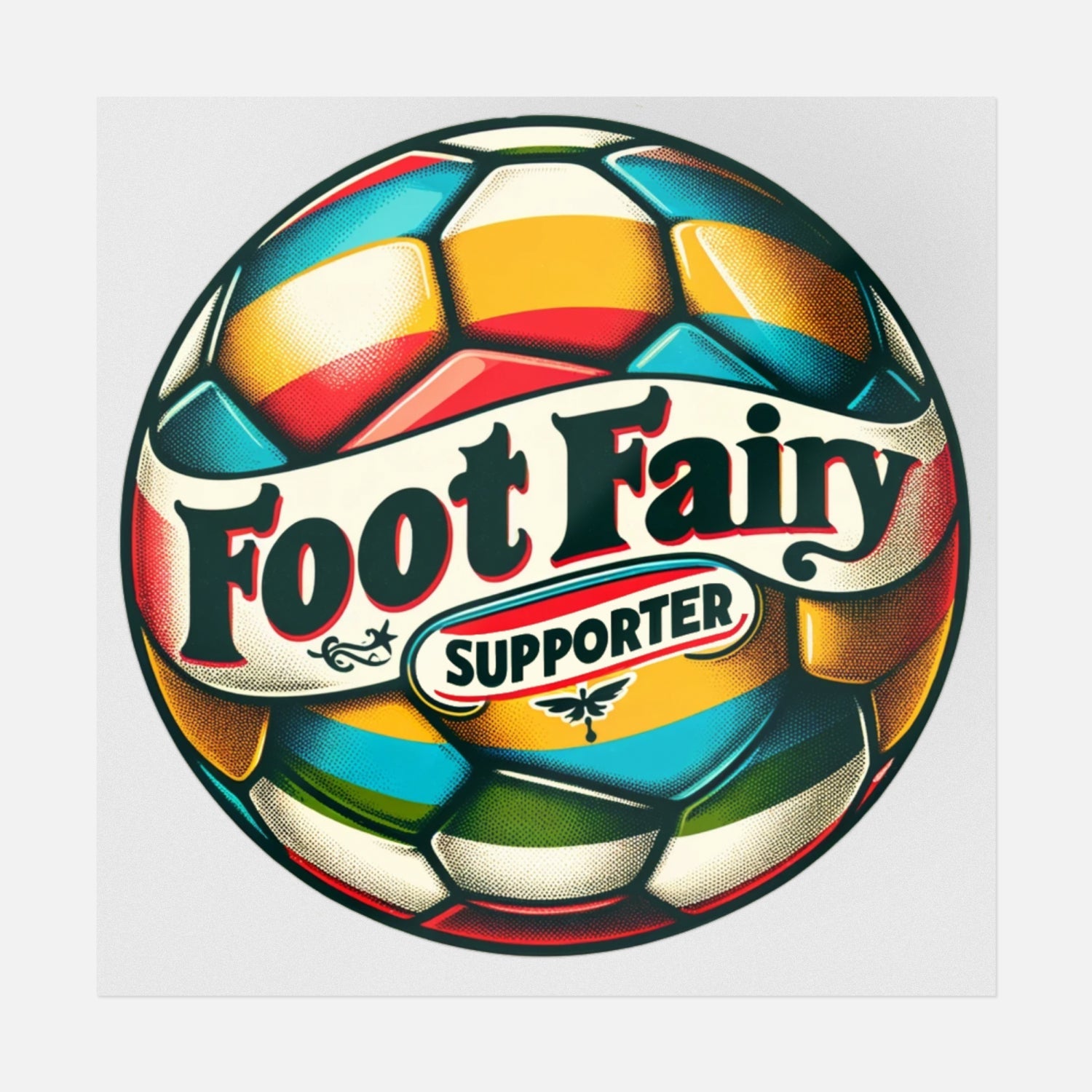 Foot Fairy Supporter | Soccer Ready-to-Press DTF Transfers