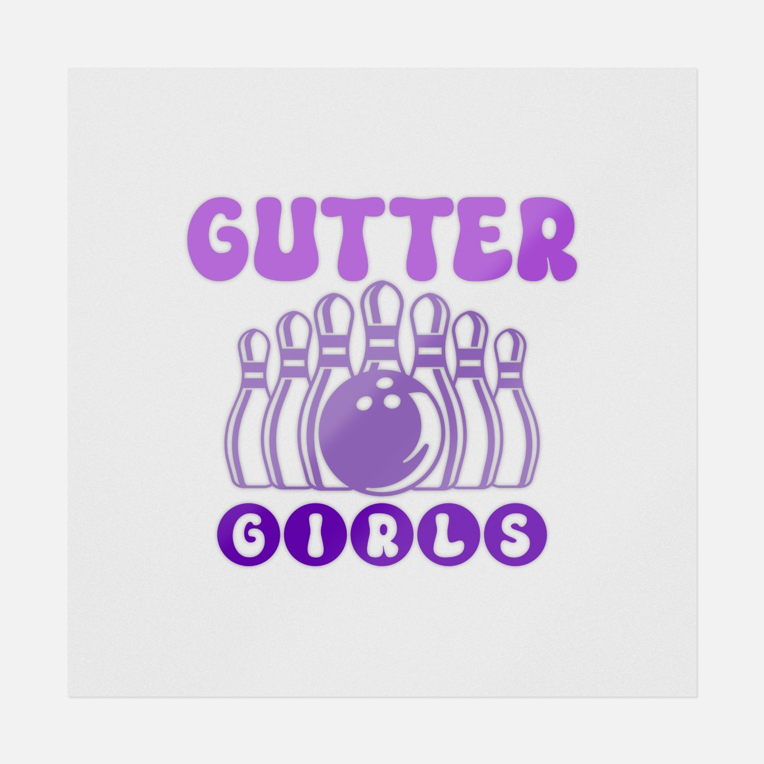 Gutter Girls | Bowling Ready-to-Press DTF Transfers