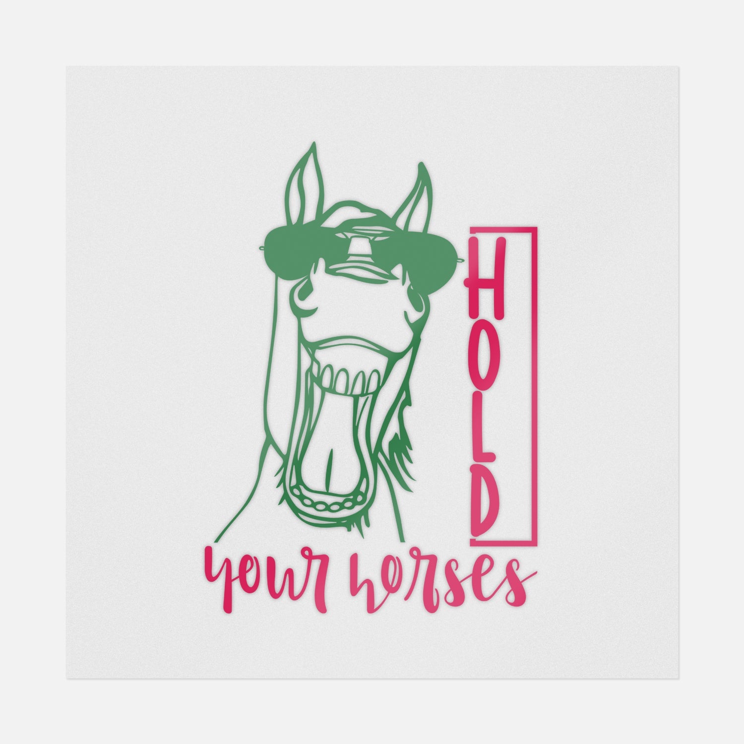 Hold Your Horses | Farm Animals Ready-to-Press DTF Transfers