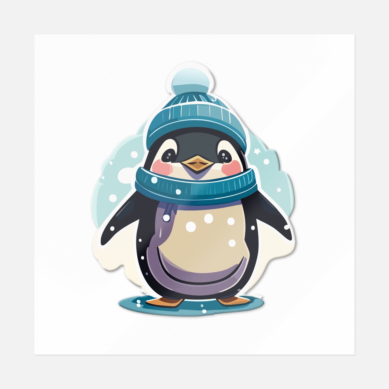 It's Snow Time Sticker | UV DTF Transfer Stickers