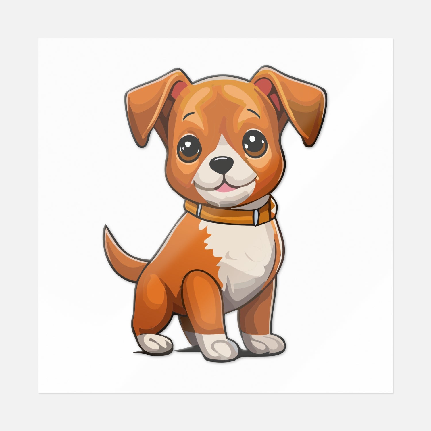 Jolly Pup Sticker | UV DTF Transfer Stickers