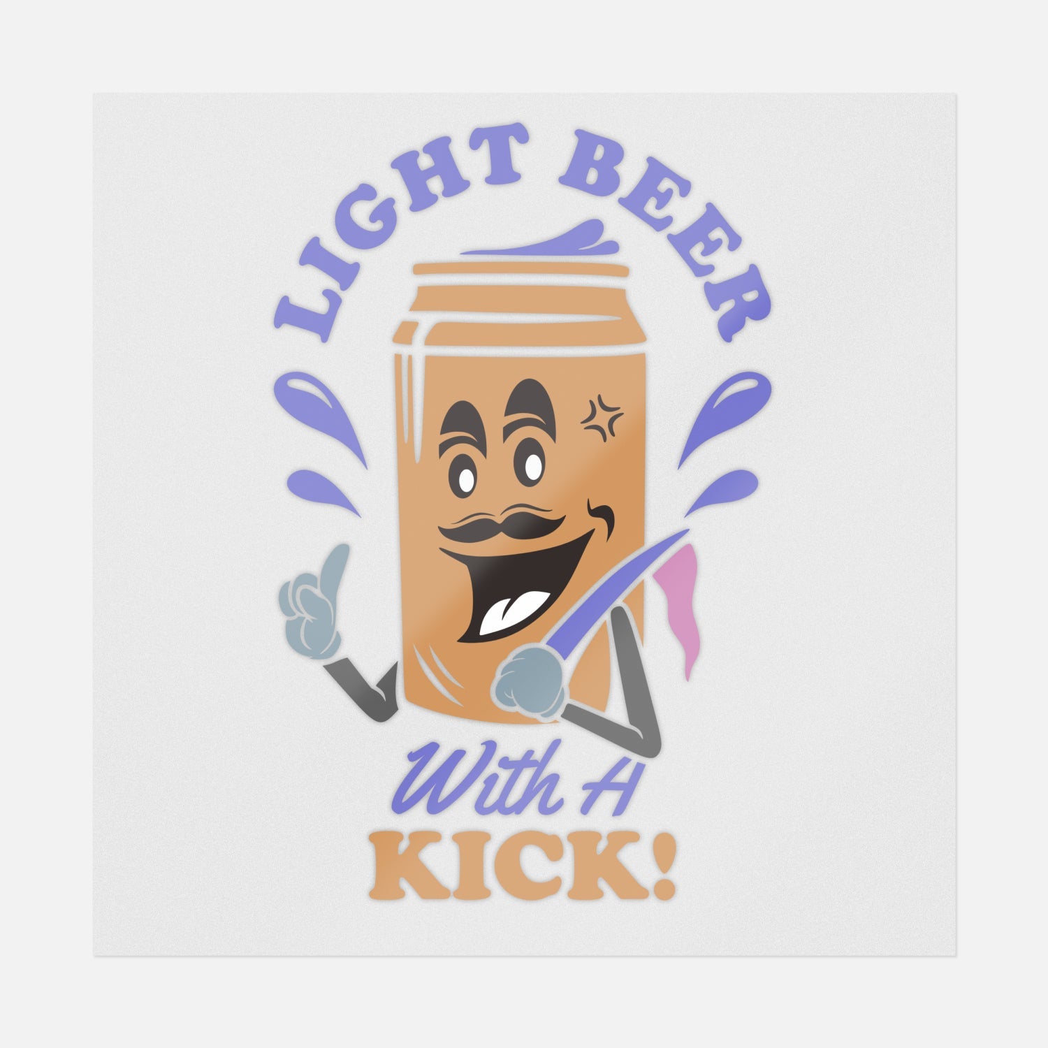 Light Beer With A Kick | Oktoberfest Ready-to-Press DTF Transfers