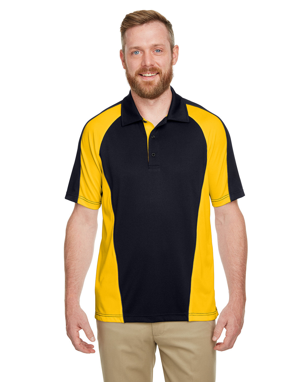 Harriton M385 Men's Advantage Snag Protection Plus Polo