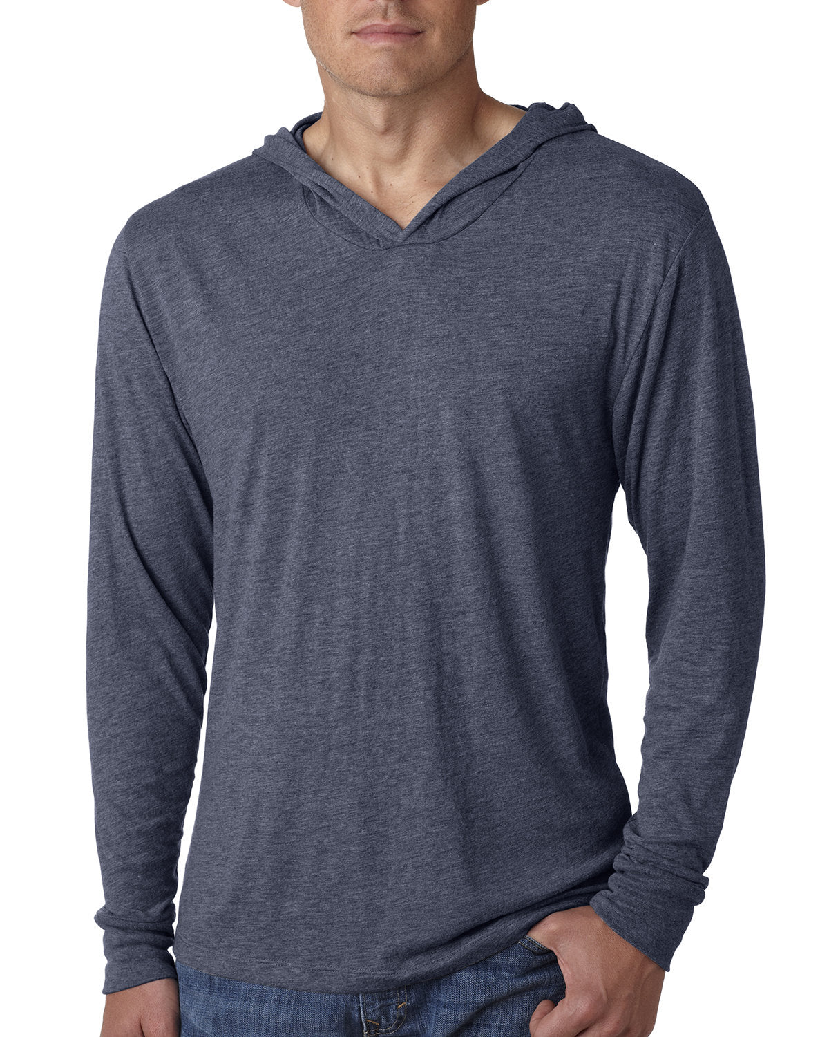 Next Level N6021 Adult Triblend Long-Sleeve Hoody - Comfortable & Stylish