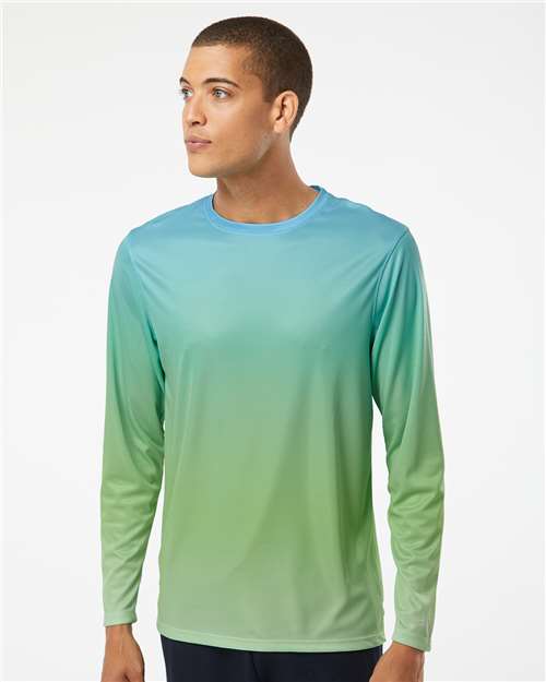 Paragon 225 Barbados Performance Pin Dot Long Sleeve T-Shirt