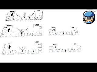 DTF Alignment Ruler Set For Transfers