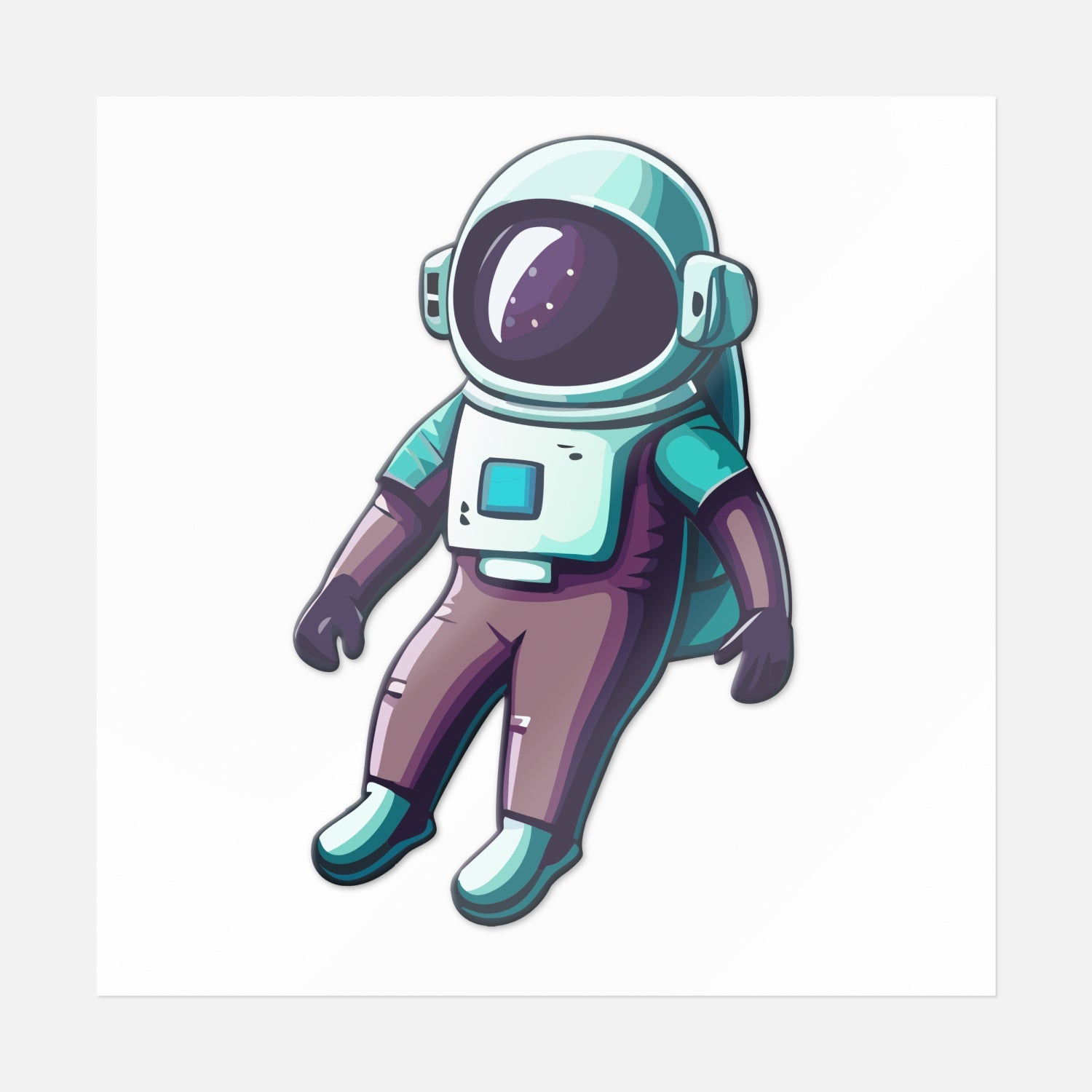 Rocket Rascal Sticker | UV DTF Transfer Stickers