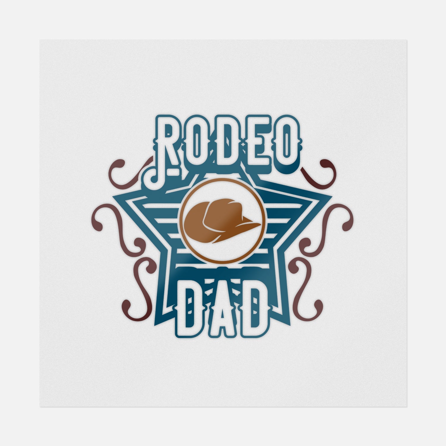 Rodeo Dad | Western Ready-to-Press DTF Transfers