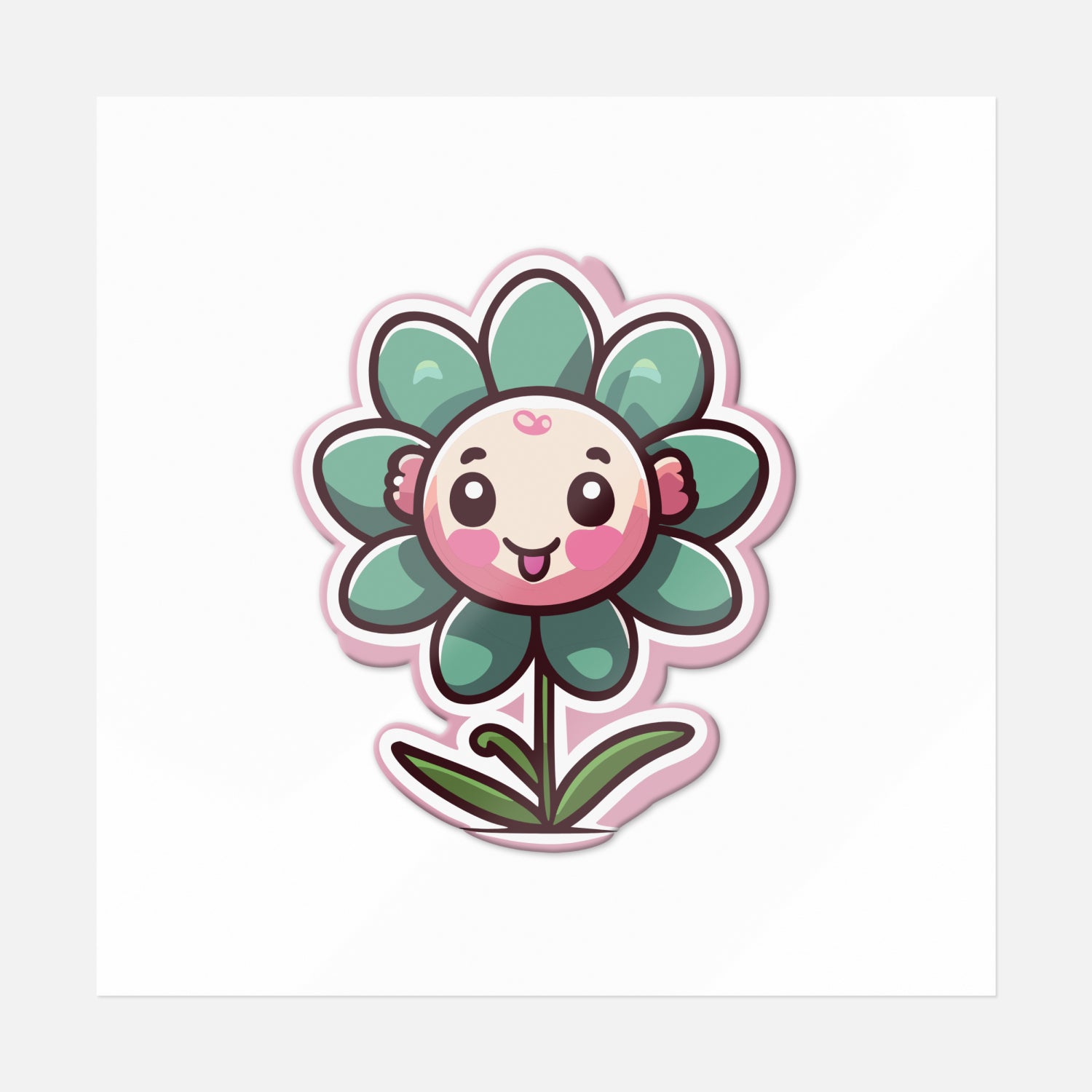 Sassy Flower Sticker | UV DTF Transfer Stickers
