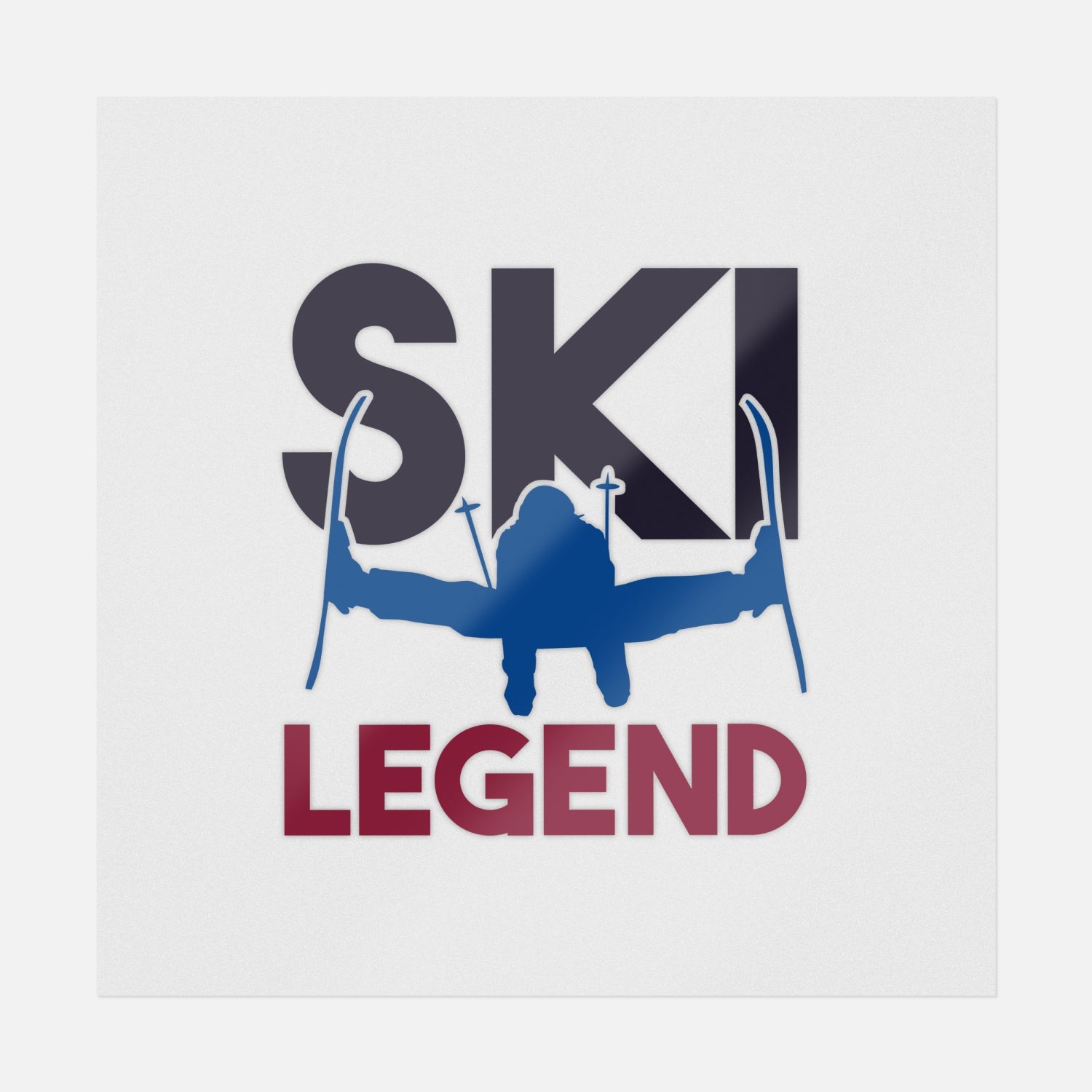Ski Legend | Skiing Ready-to-Press DTF Transfers