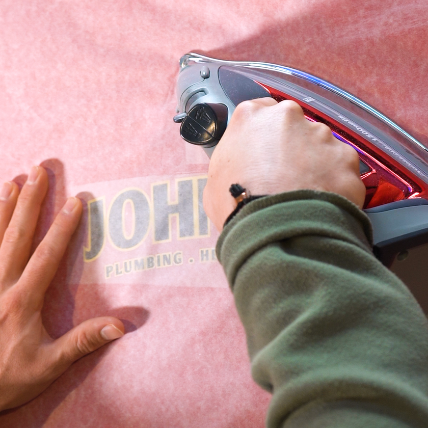 Iron instructions for DTF Transfers | How to apply with an Iron