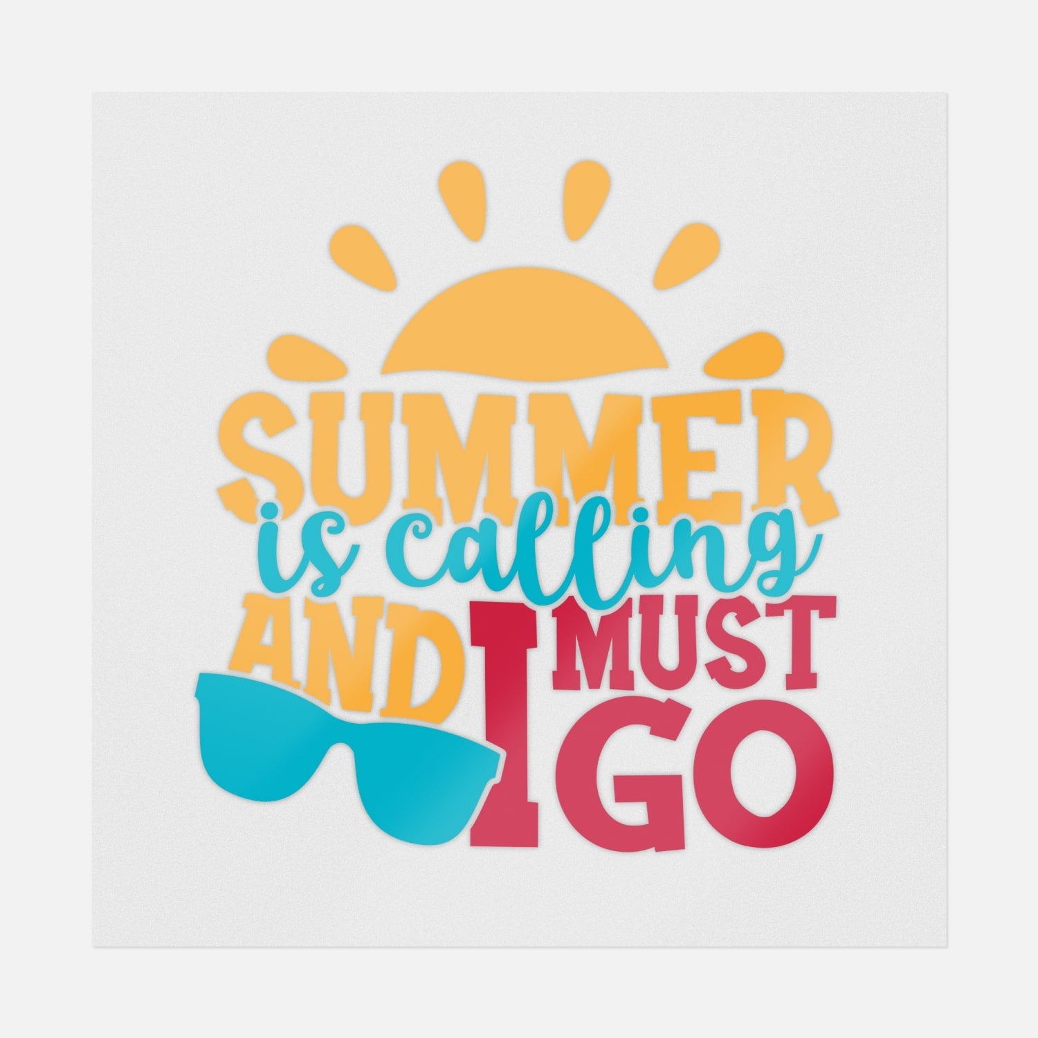 Summer Is Calling And I Must Go | Beach Ready-to-Press DTF Transfers