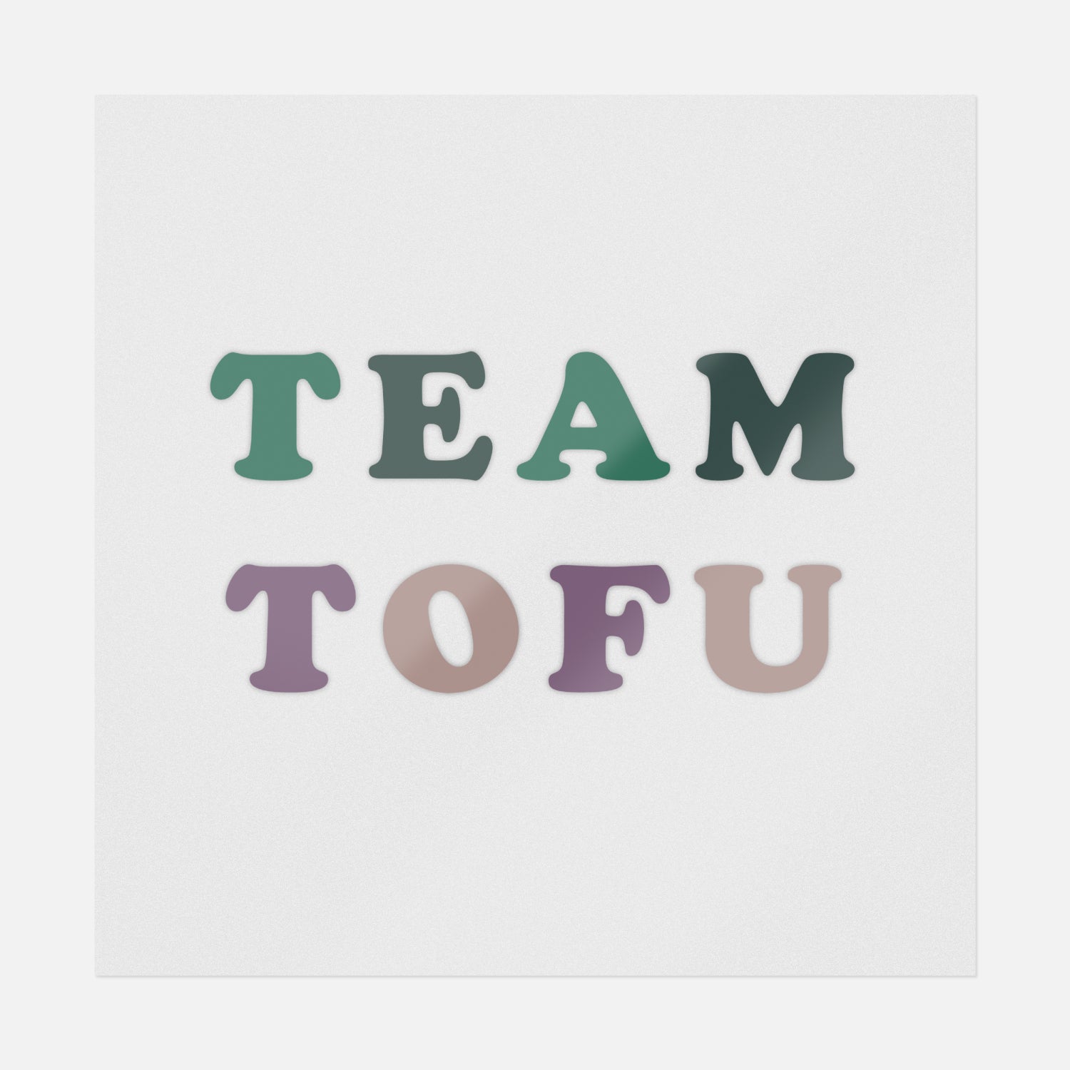 Team Tofu | Vegan Ready-to-Press DTF Transfers