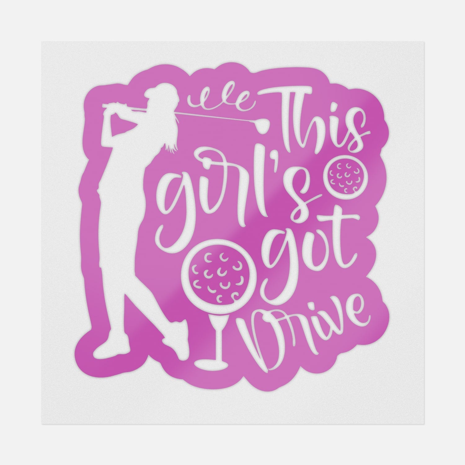 This Girl's Got Drive Purple | Golf Ready-to-Press DTF Transfers