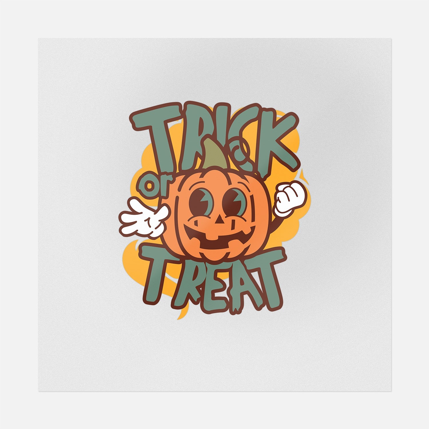 Trick or Treat Pumpkin | Halloween Ready-to-Press DTF Transfers