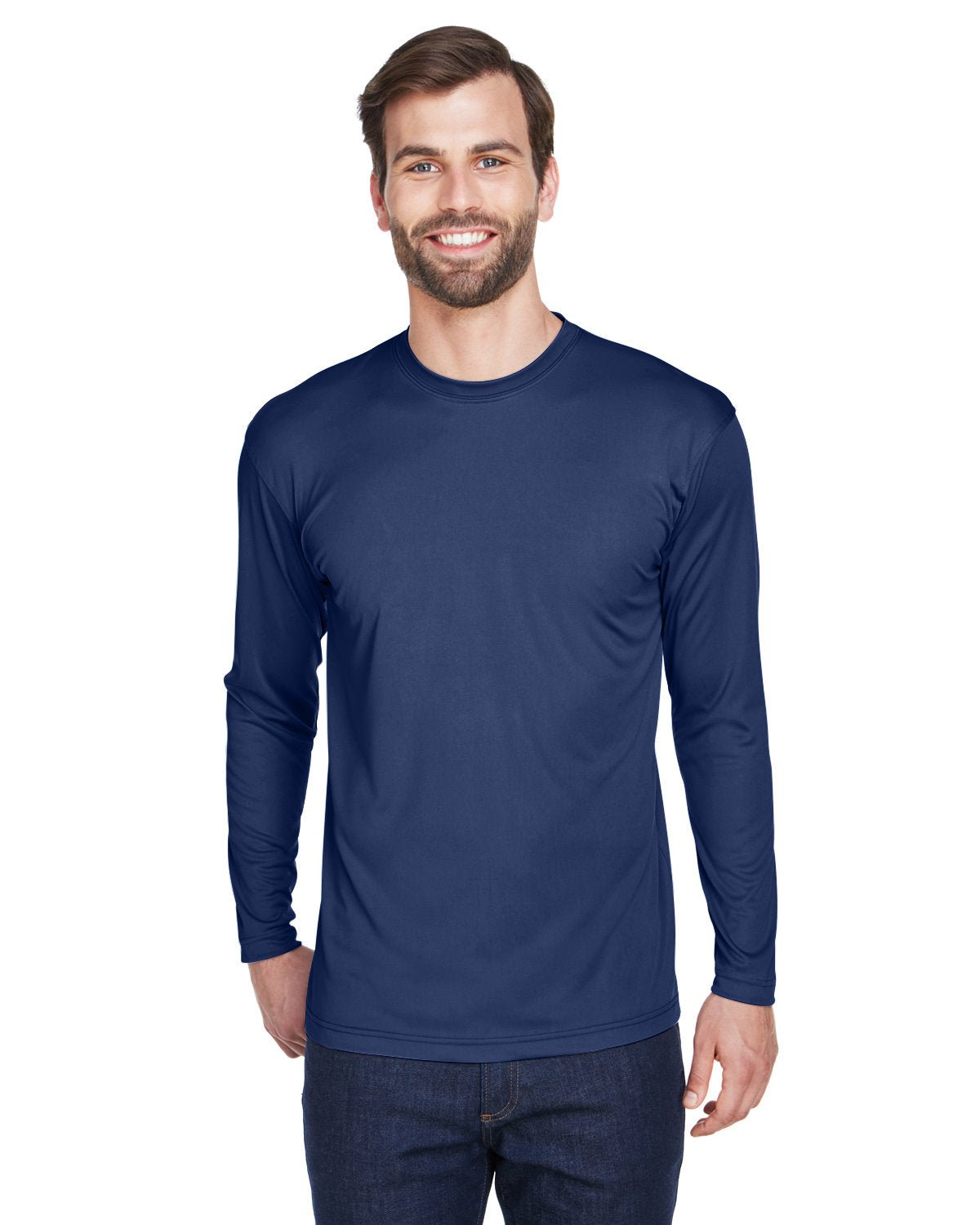 UltraClub 8422 Cool & Dry Sport Long-Sleeve Performance T-Shirt