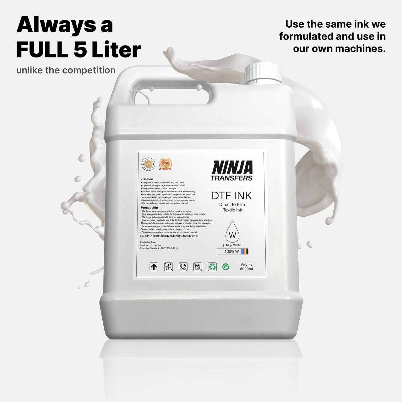 DTF Ink | Unmatched Premium Finishes With Direct To Film Printer Ink