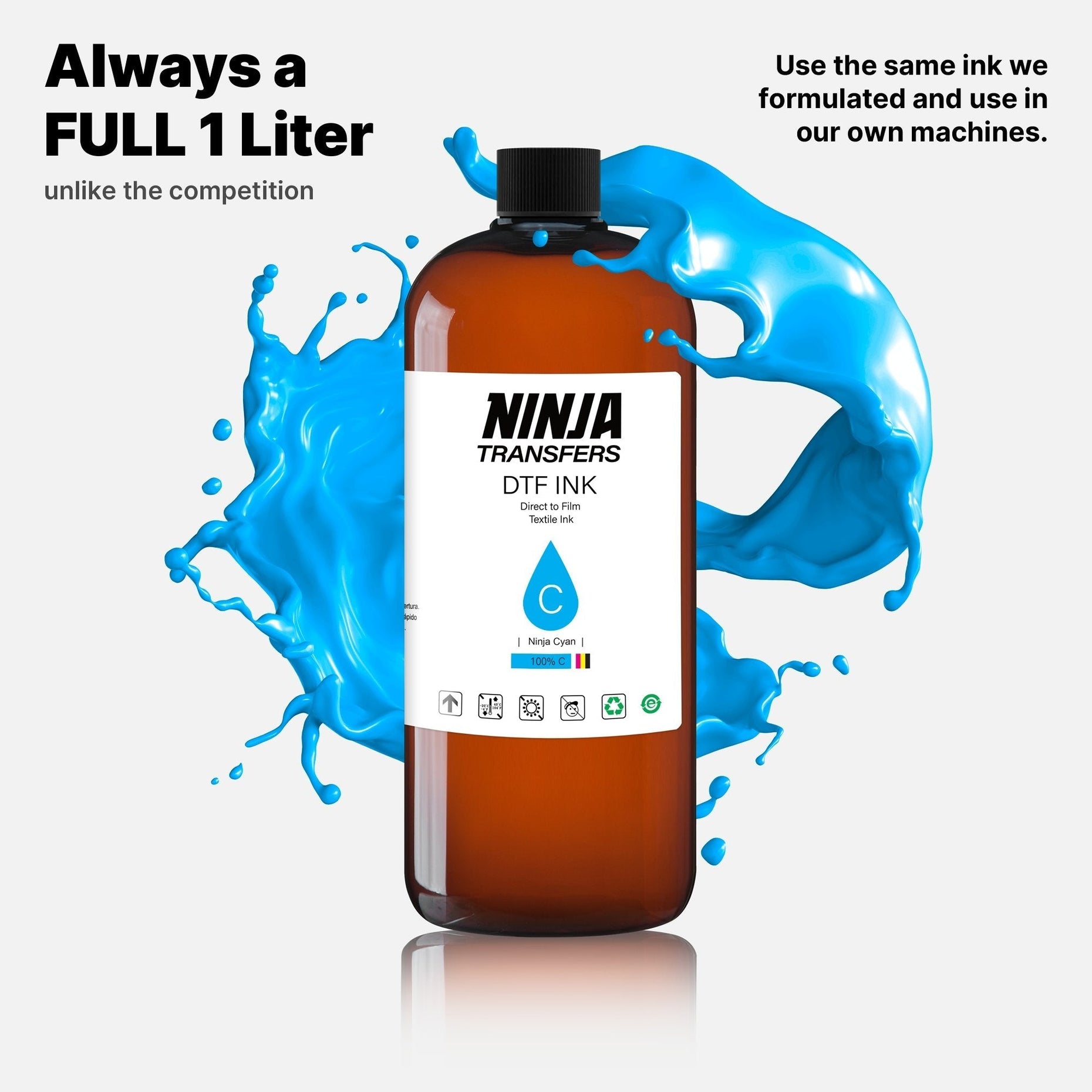 DTF Ink | Unmatched Premium Finishes With Direct To Film Printer Ink