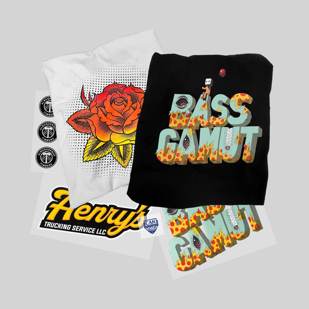 Transfers for Sweatshirts - Simple or Full Color | NinjaTransfers™